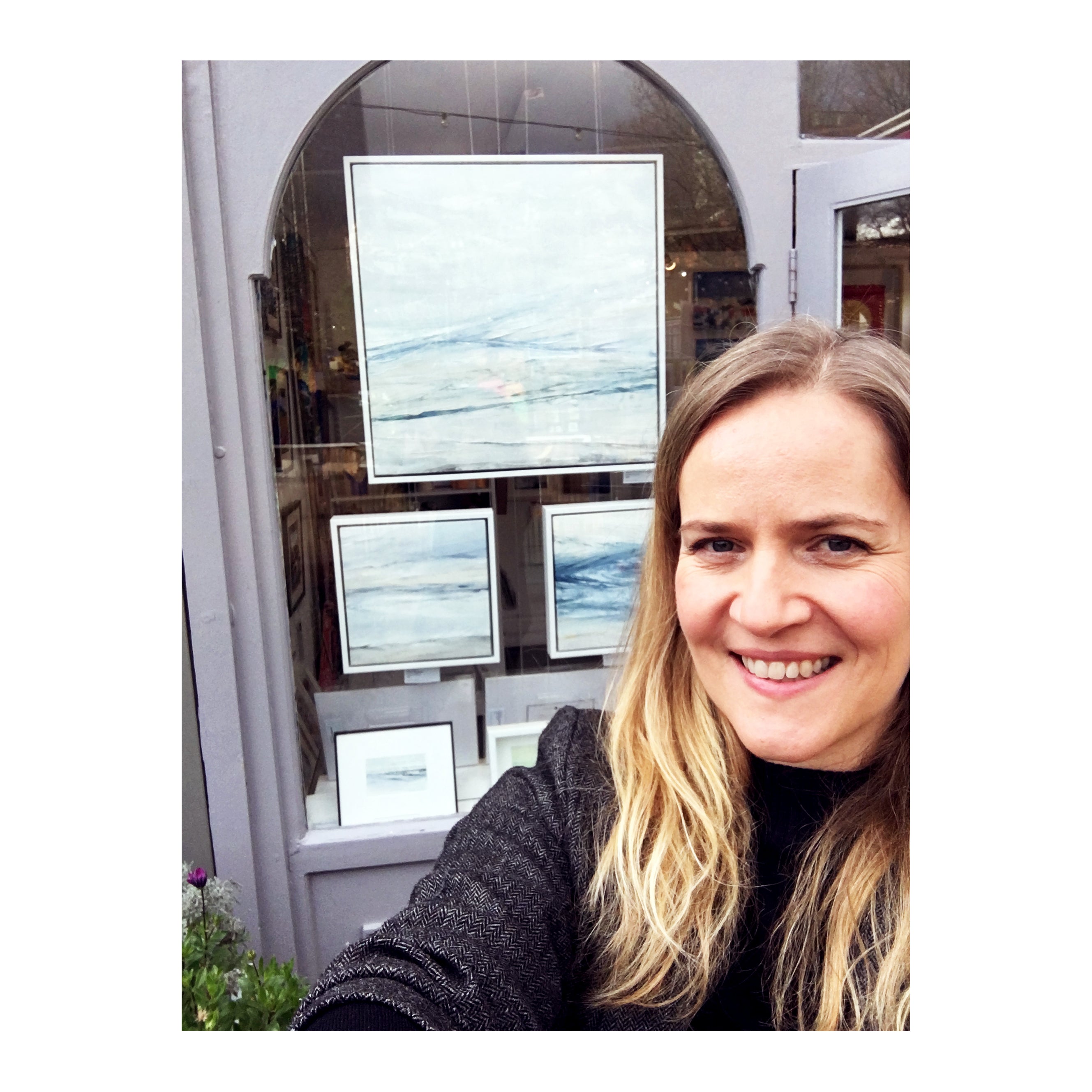 Skylark Galleries Window Feature – Sarah Knight Art